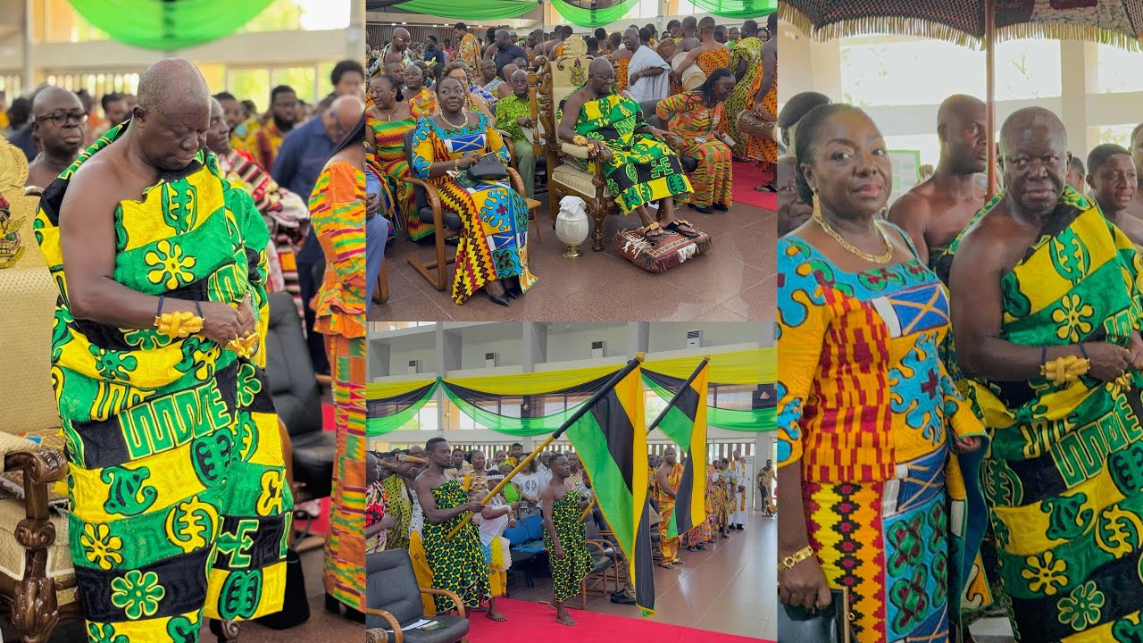 Otumfour Osei Tutu || Arrives At the Final Day of his 25th Anniversary ...