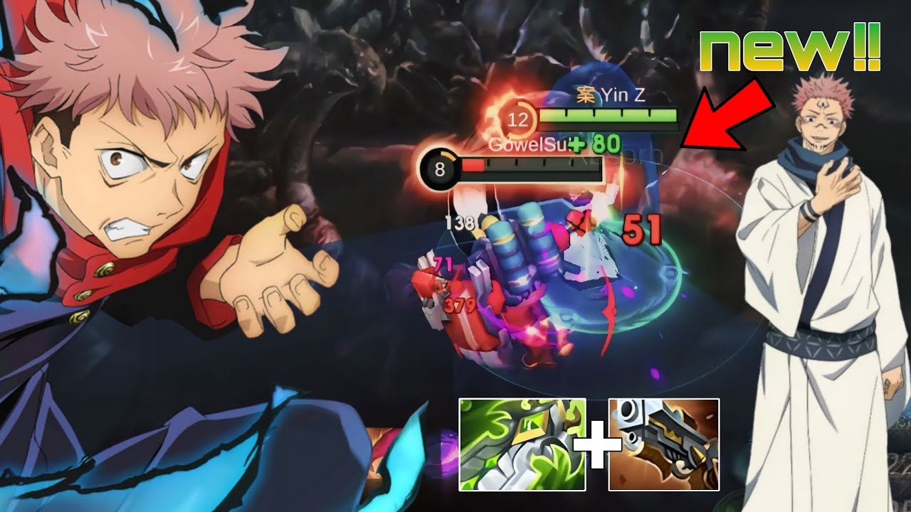 YIN GAMEPLAY JJK SKIN REVAMP 😱 | YIN BEST BUILD AND EMBLEM 2024 - YouTube