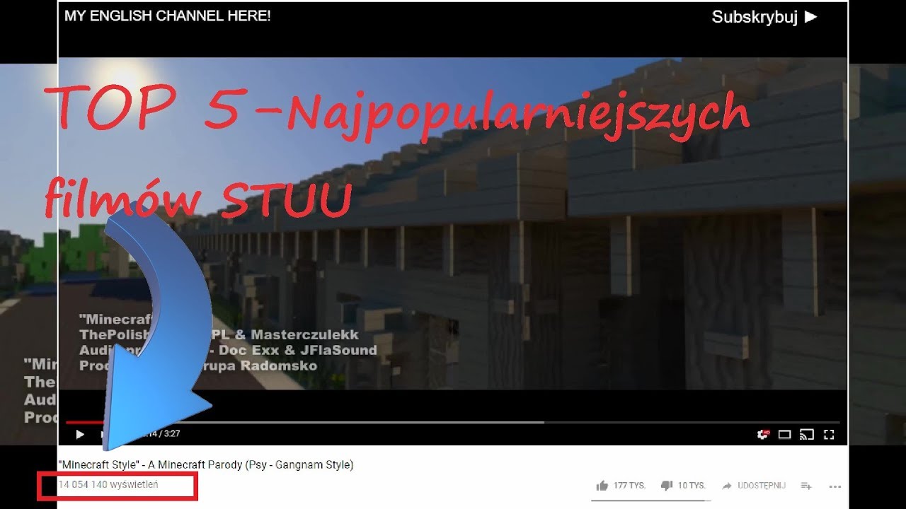 TOP 5 POLAND-Najpopularniejszych filmów STUU *POTĘŻNE LICZBY* - YouTube