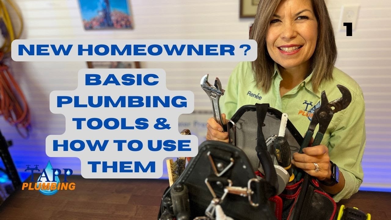 Basic Plumbing Tools Every New Homeowner Should Have to Save Time & Energy - YouTube