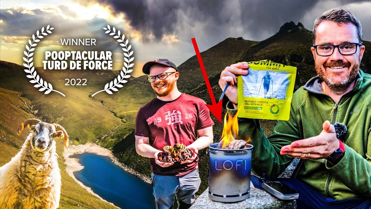 COOKING WITH SHEEP DUNG on The LOFI Stove // Wildcamping In The Mourne ...