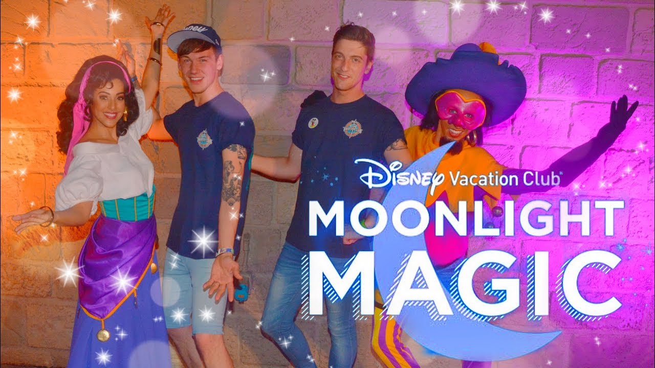 Over 20 Characters in 1 Night! Moonlight Magic! | Disney World Vlog ...