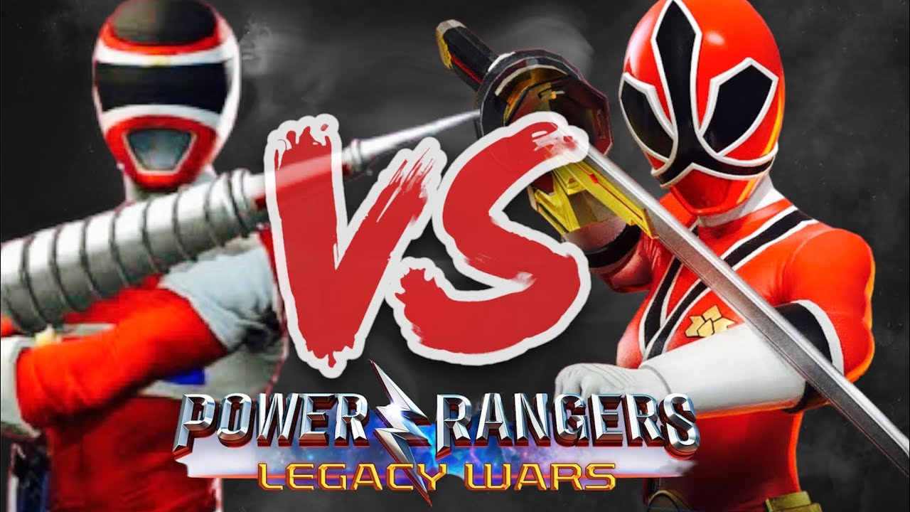 Space Red Ranger Vs Female Red Samurai Ranger - YouTube