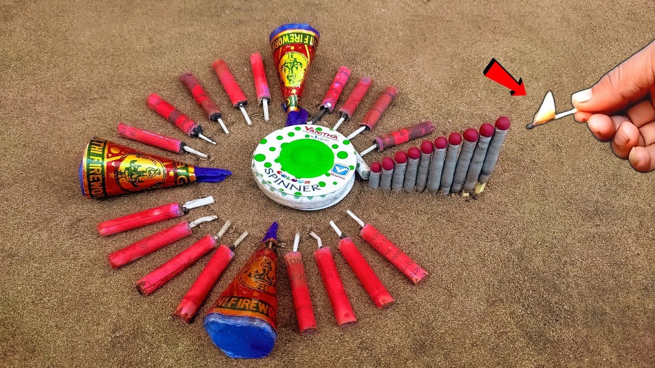 Lot Of Anar And Bijali Bomb Ground Chakkar With Vanitha Biggest Colour ...
