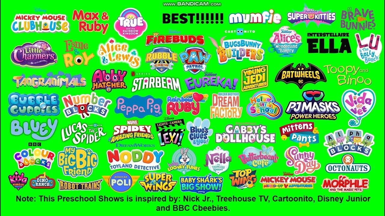 [FIXED/Reupload] My Best to Worst Preschool Shows list (v2) - YouTube