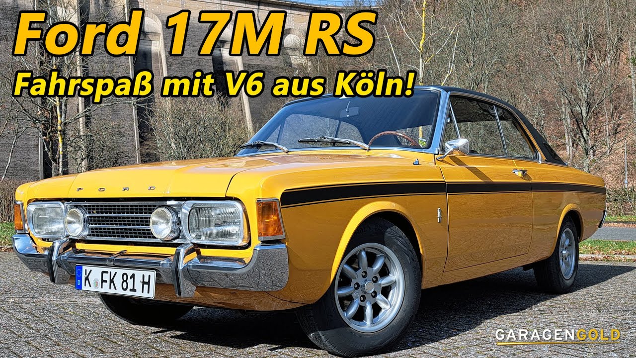 Ford 17M RS: Der V6-Oldtimer überrascht mit Fahrspaß pur! Rückwärtsgang ...