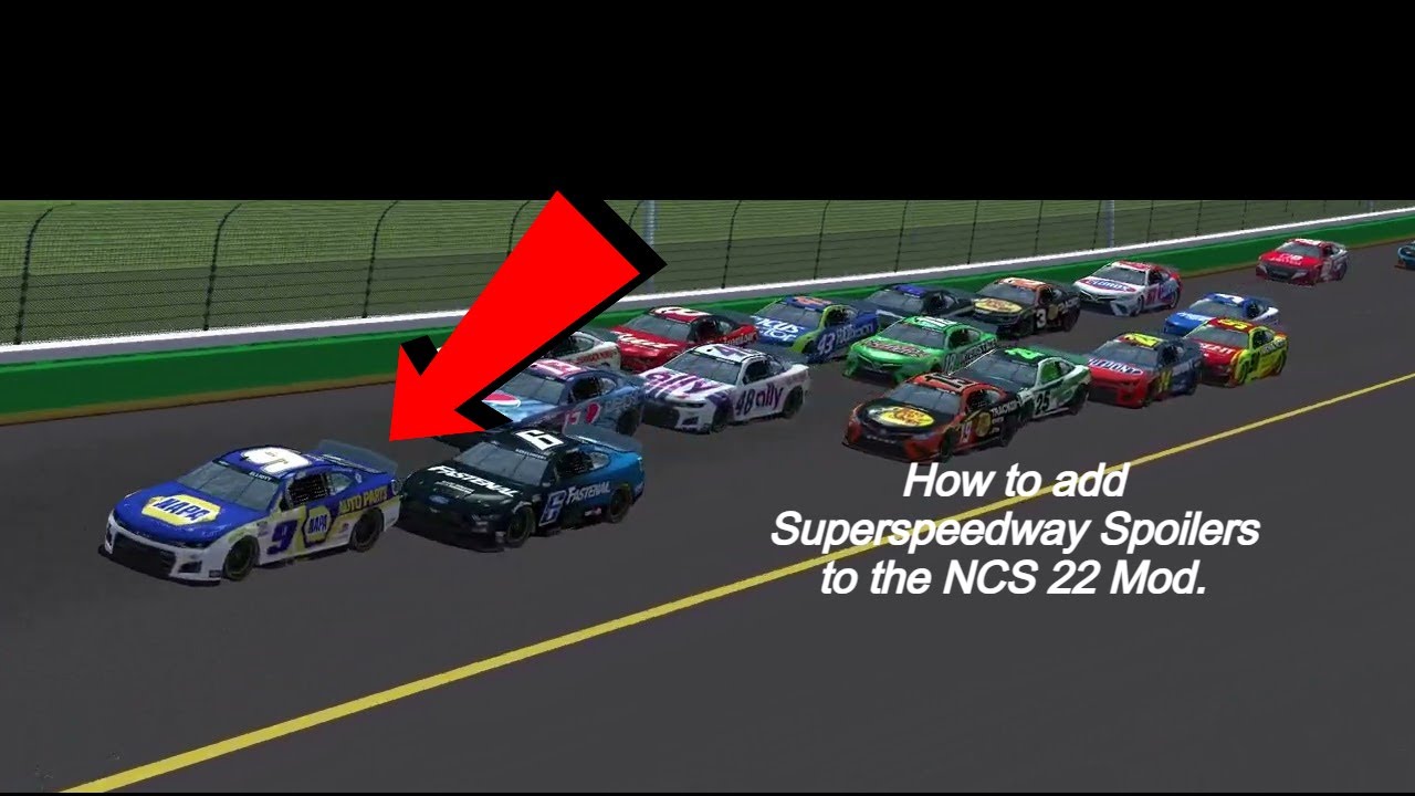 How to add Superspeedway Spoilers to the Next Gen Cup Mod for NR2003 ...