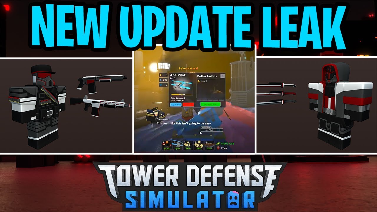 NEW UPDATE LEAK! NEW GUI AND MUCH MORE! | Tower Defense Simulator ...