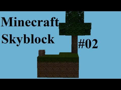 Let´s Play Minecraft - Skyblock 2.1 - Part 2 - Cobble farming - YouTube