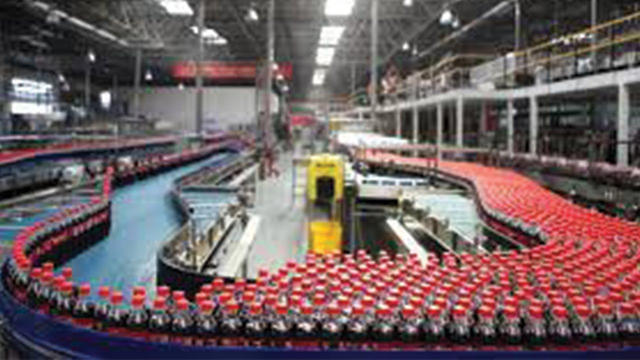 Coca Cola - How Its Made - Inside a Soda Factory - Modern Food Factory ...