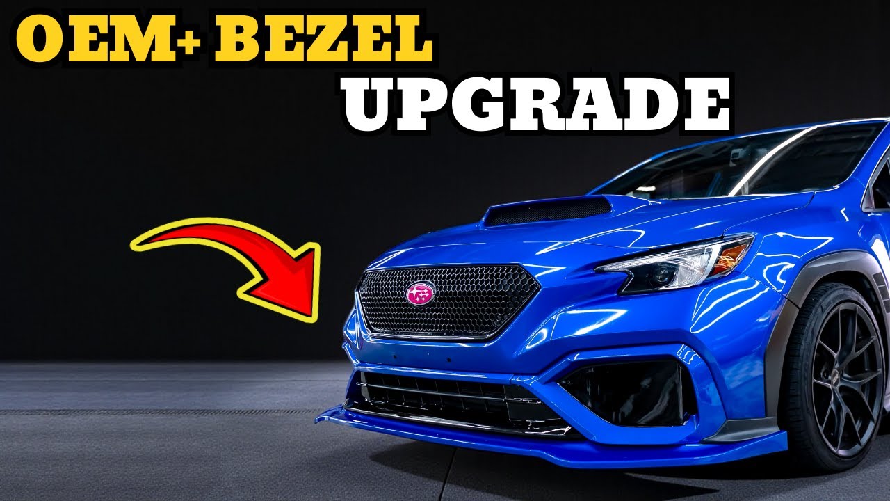 NEW WRX COLOR MATCH BEZELS! AFD OEM+ Front-End Upgrade 🔥 - YouTube