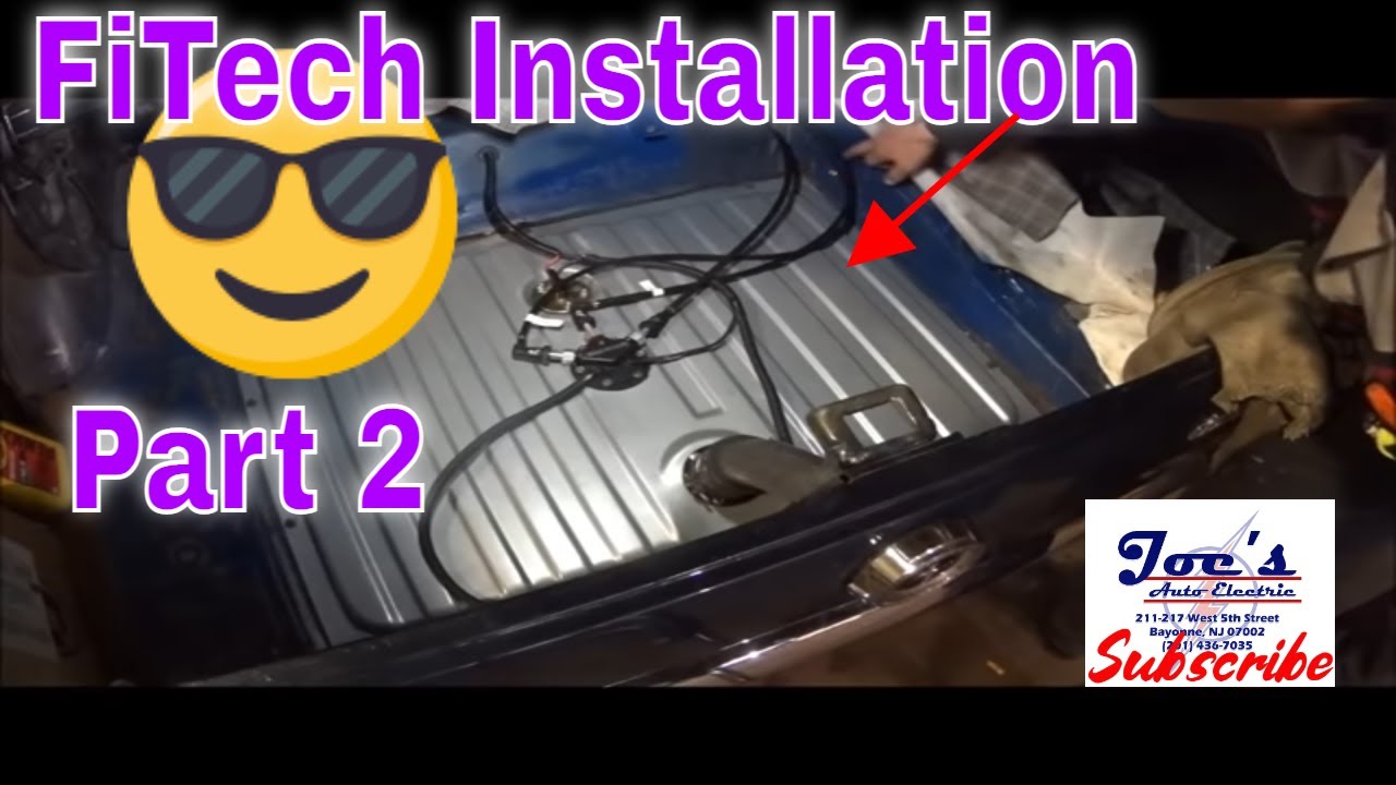 1965 Ford Mustang Fitech Installation Part 2 ...and Some Thoughts - YouTube