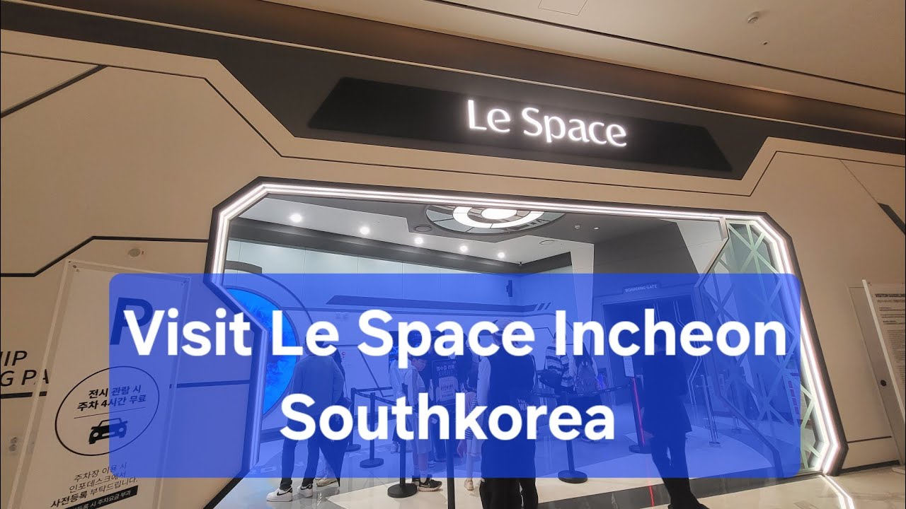 Visit Le Space Inspire Mall Incheon South Korea #travel#video#vlog ...