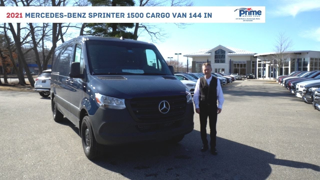 2021 Mercedes-Benz Sprinter 1500 Cargo Van 144 in | Video tour with ...