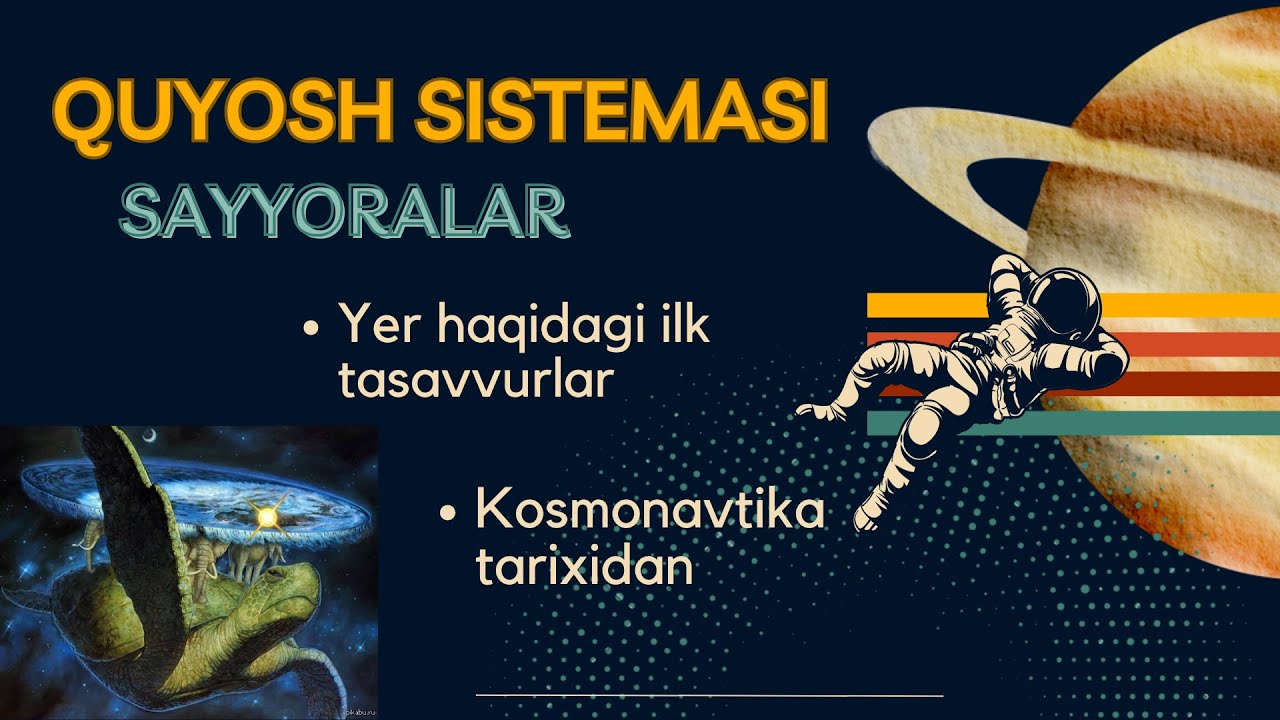 Tabiiy fan | Quyosh sistemasi. Sayyoralar - YouTube