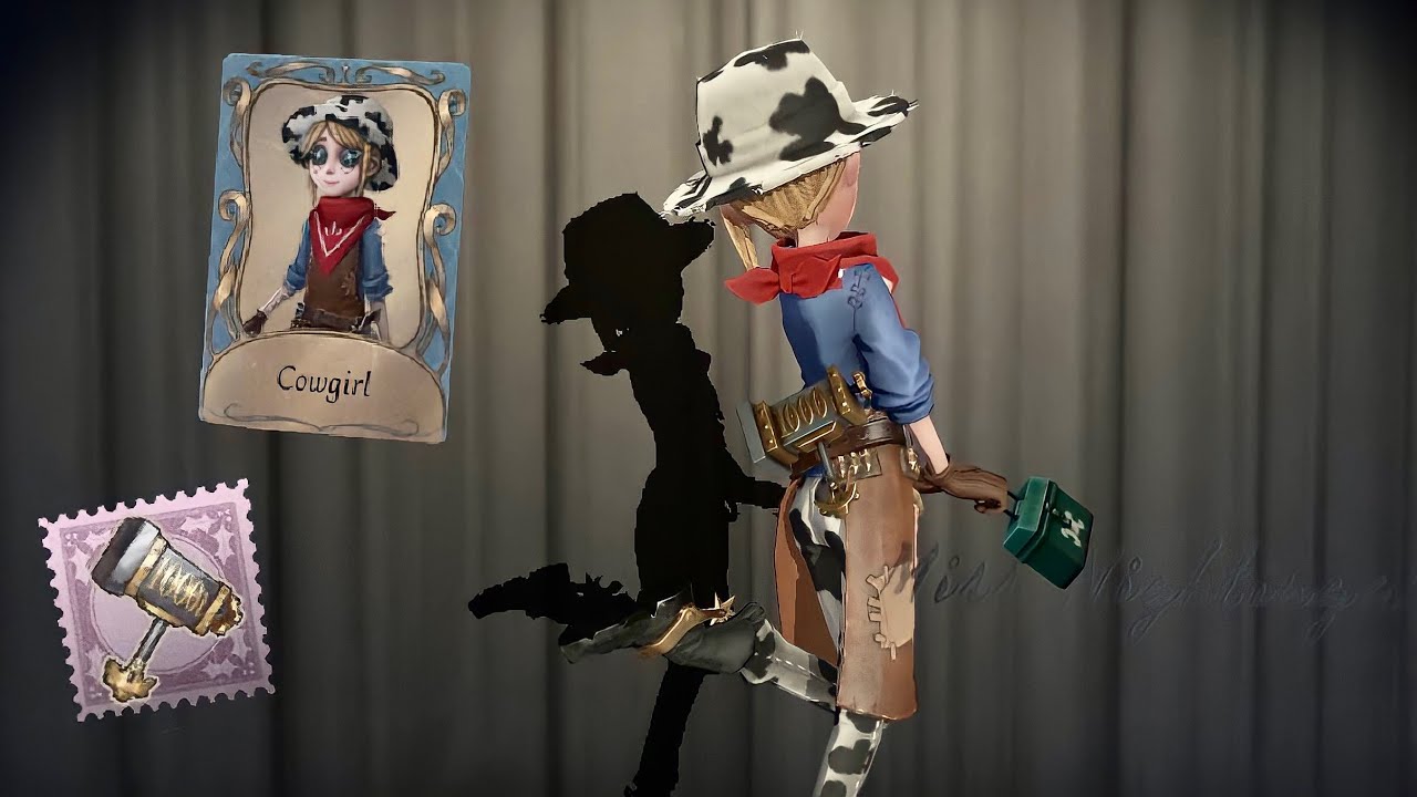Identity V | Cowgirl is the best B Skin EVER! | Gardener Gameplay - YouTube