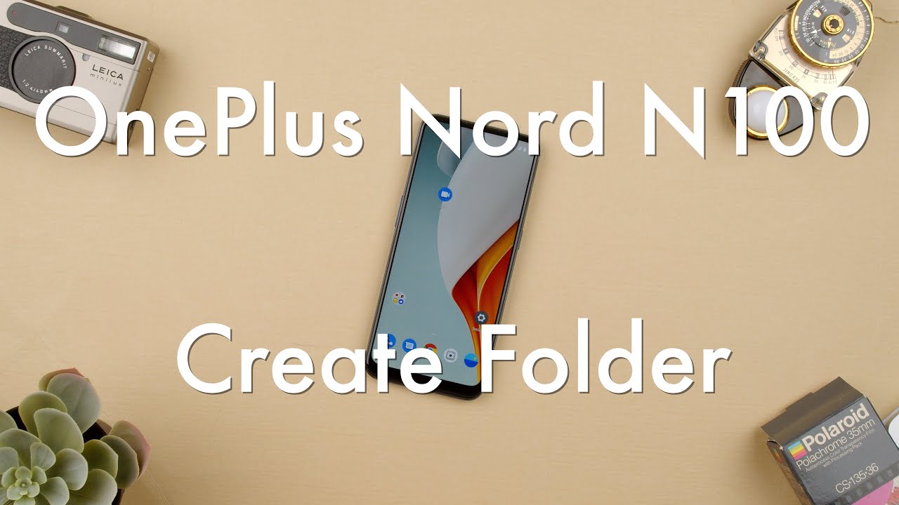 How to Create a Folder on a OnePlus Nord N100 Phone || OnePlus Nord ...
