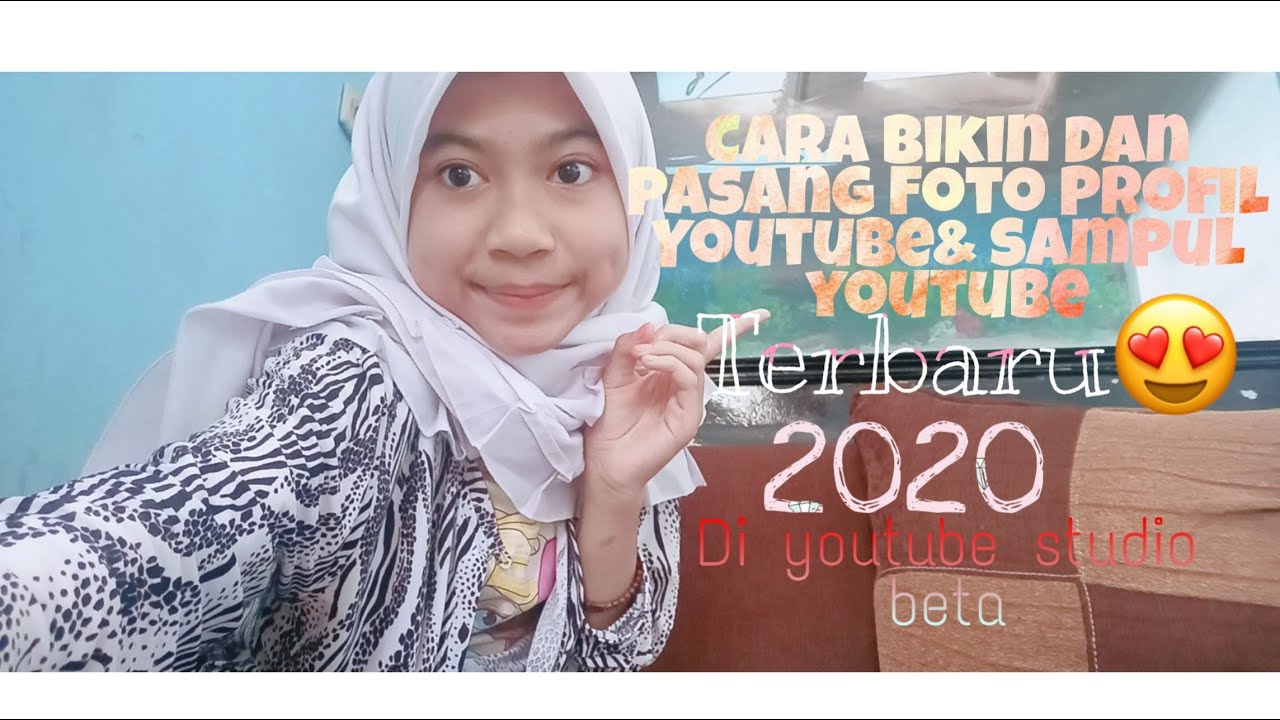 Cara Membuat dan Pasang Foto Profil Youtube &Header Channel//2020 Di ...