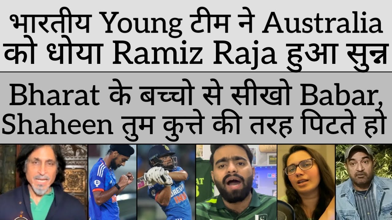 Bhartiye young team ne Australia ko 5th T20I me bhi dhoya | Ramiz Raja ...