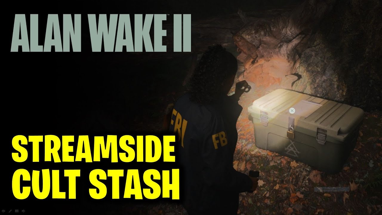 Streamside Cult Stash & Key Location | Alan Wake 2 - YouTube