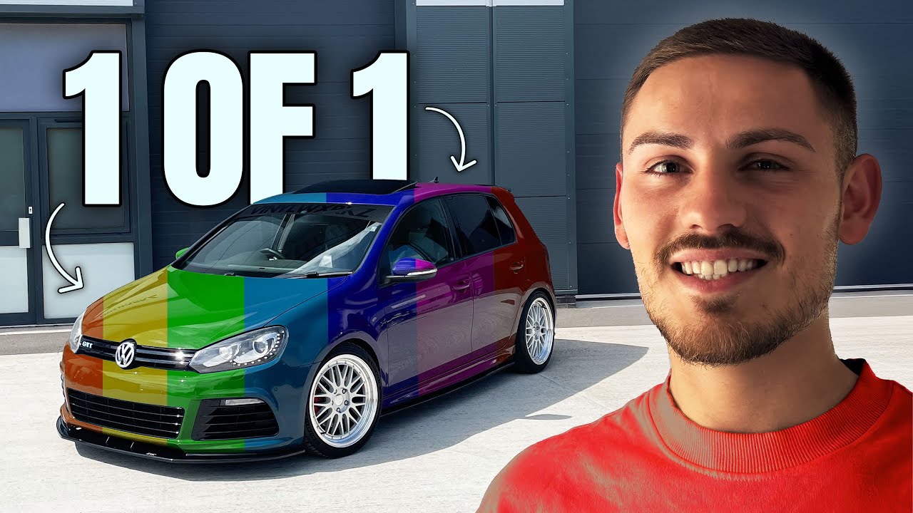 WE WRAPPED MY CHEAP GOLF GTI IN A COLOUR THAT HASN’T BEEN USED YET ...