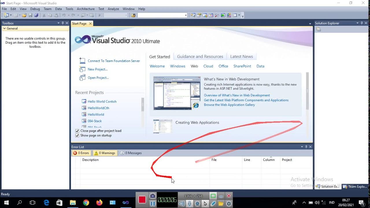 Cara membuat aplikasi desktop C# menggunakan Microsoft Visual Studio ...