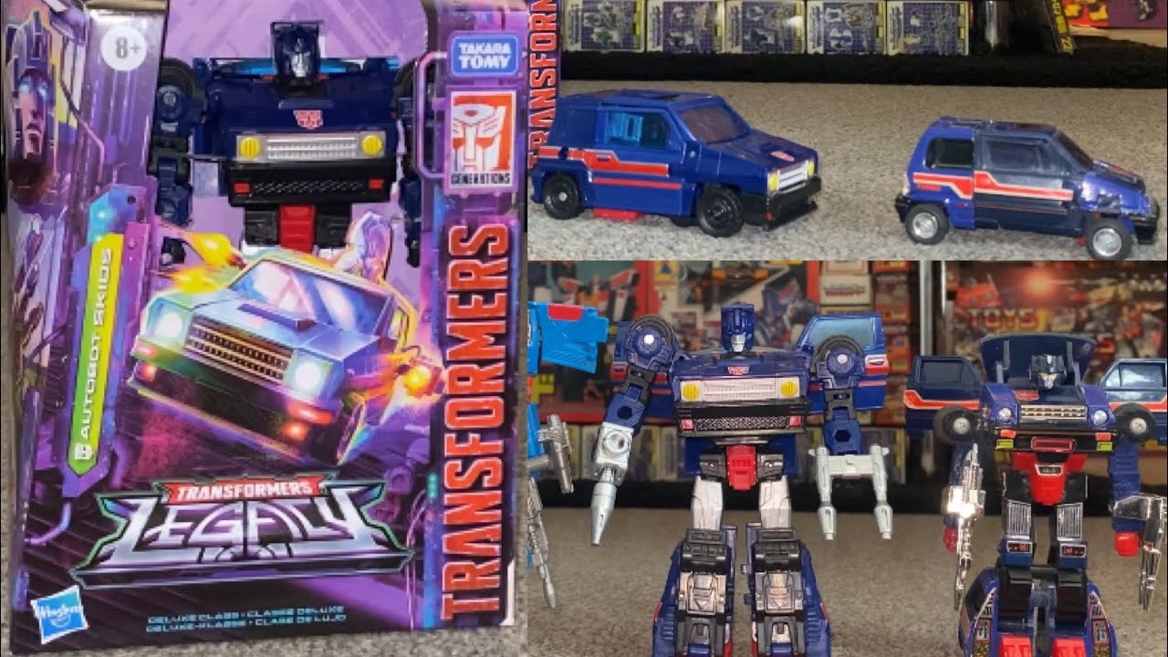Transformers legacy deluxe skids review G1 complete collection t30 ...