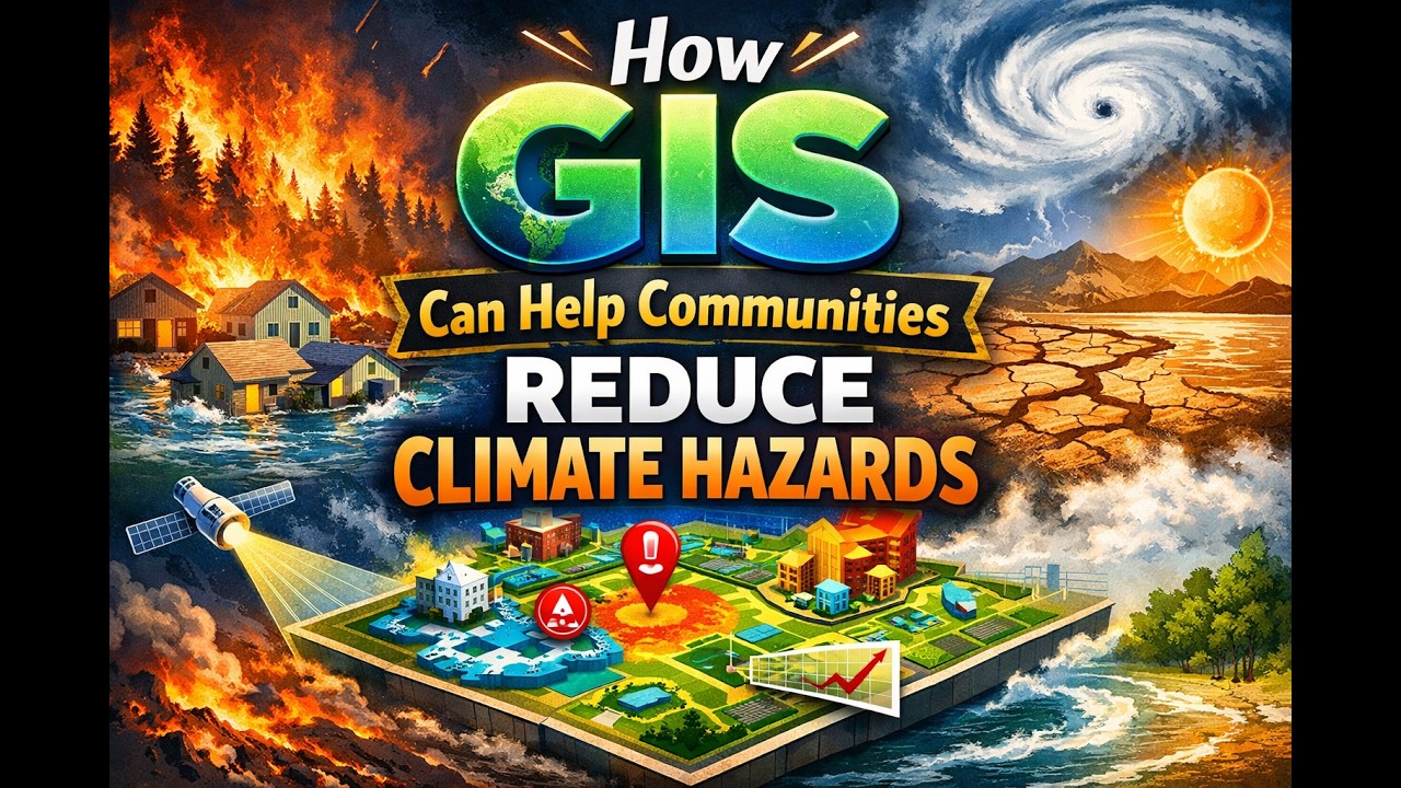 "How GIS Helps Reduce the Impact of Climate-Related Hazards" #gis # ...