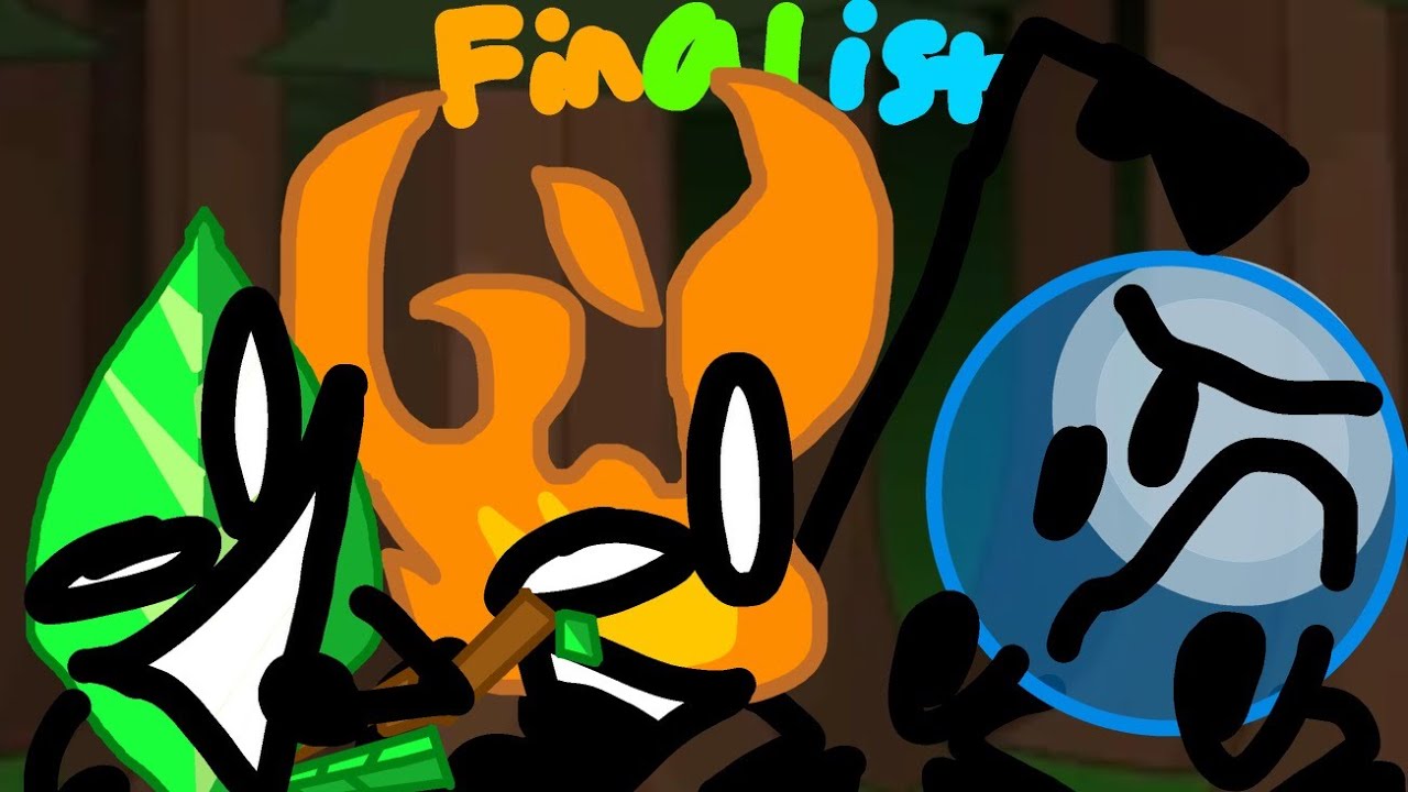 FNF X BFDI X PIBBY | V.S. Firey and Leafy | Finalists - YouTube