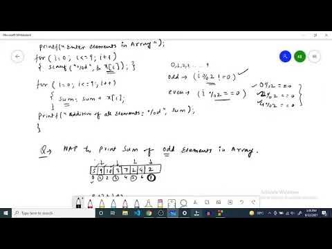 16. c language live lecture(examples of array) - YouTube