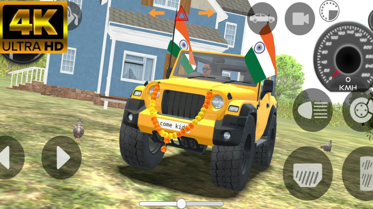 Dollar 👿Song👿 Sidhu Musewala Real Indian Modified Mahindra Yellow Thar ...