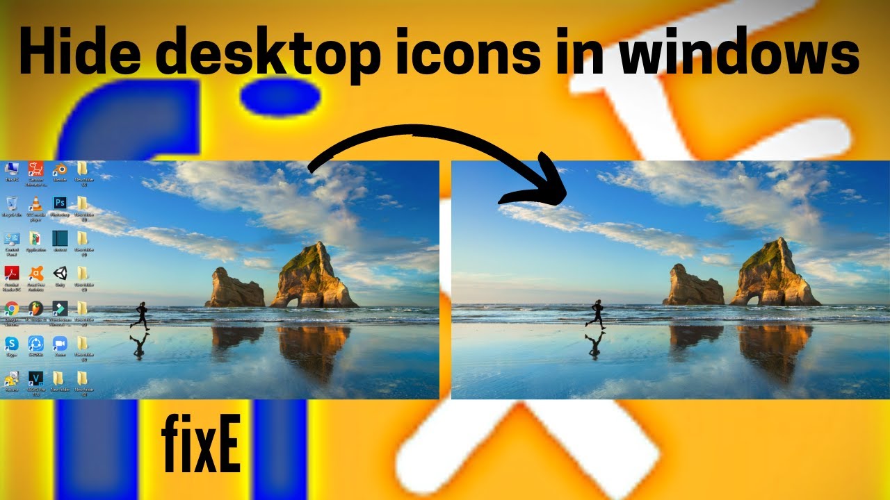 Restore Desktop Icons In Windows 7 Youtube