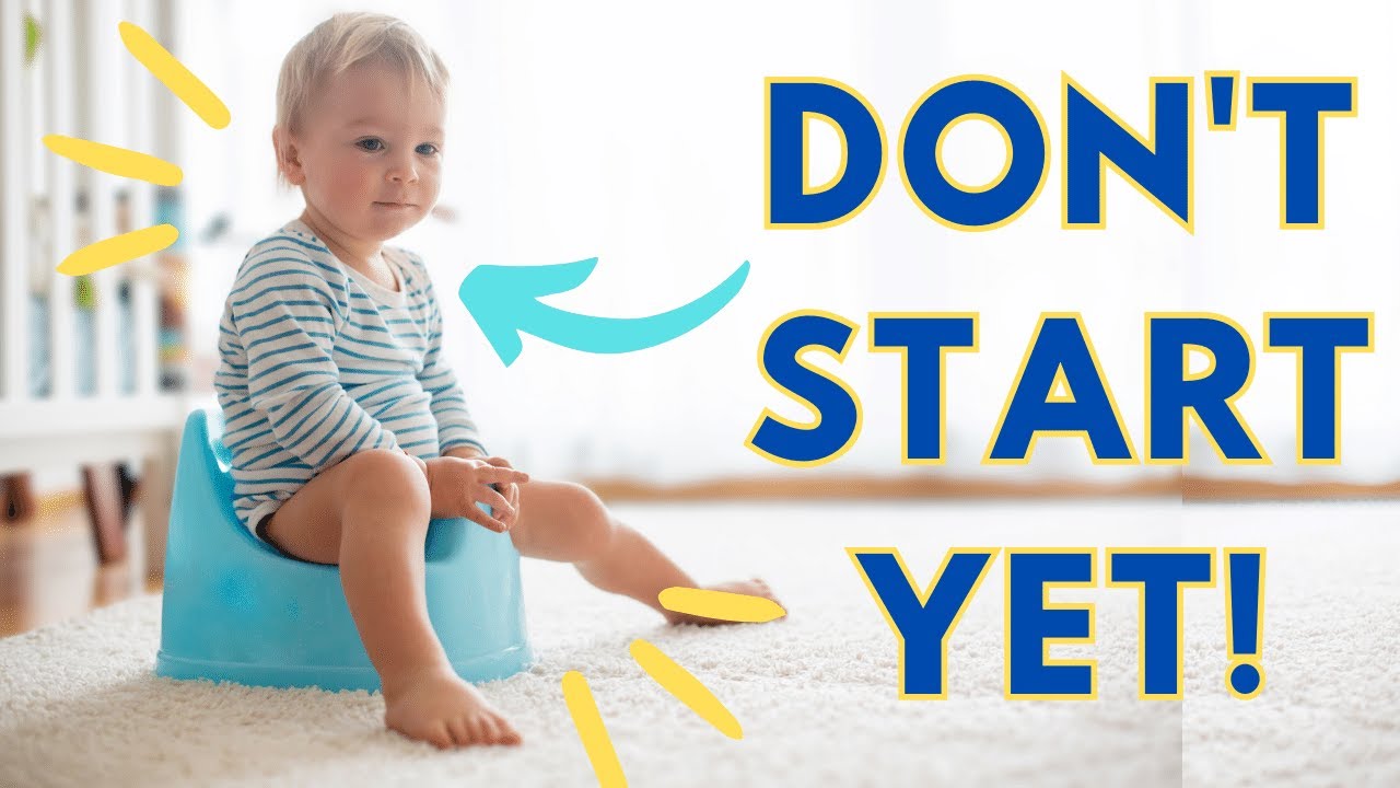 Don't Start Potty Training Until You Have Checked These Things! - YouTube