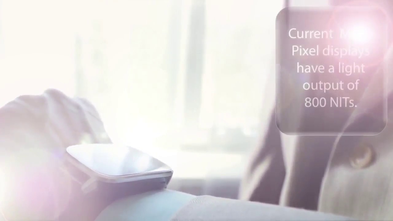 Plessey's microLED Benefits - Brightness - YouTube