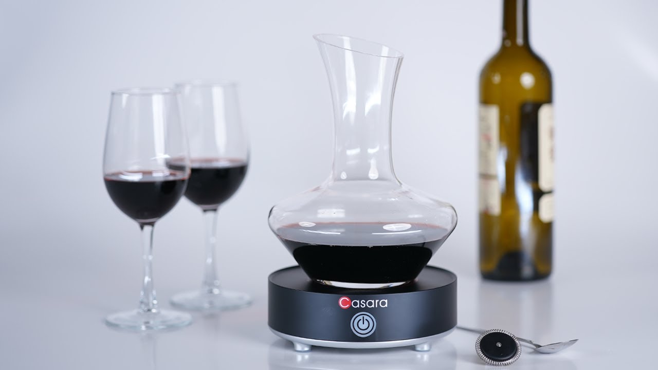 Electric Wine Decanter by Casara, Disrupting The Slow Decanting Process ...