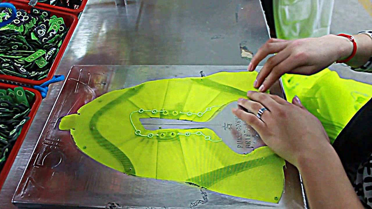 high frequency emboss mesin - YouTube