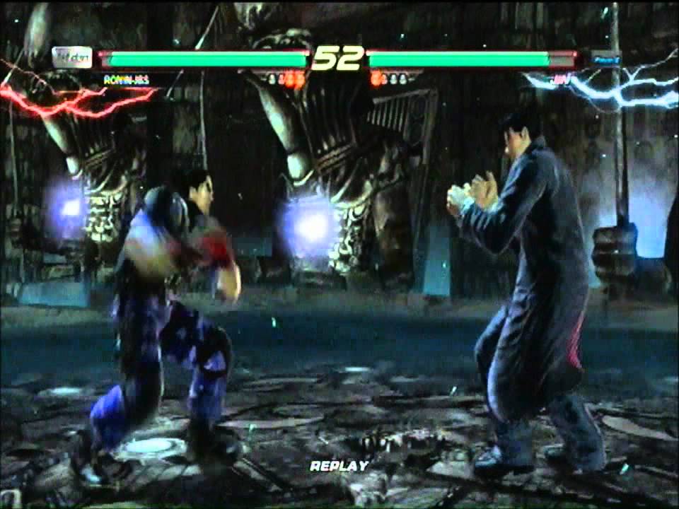 KAZUYA VS JIN fight on TEKKEN 6 - YouTube