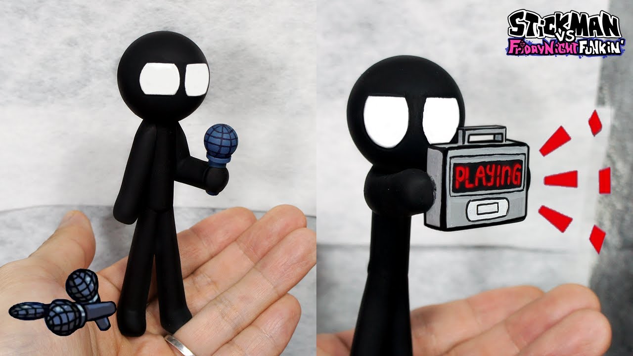 [FNF] Making Stickman Sculpture Timelapse [VS Stickman] - Friday Night ...