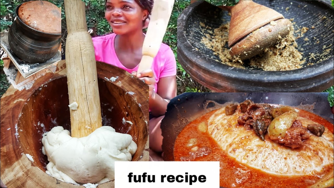 GHANA/TOGO FUFU(NIGERIAN POUNDED YAM ) RECIPE. (YAOUNDE CAMEROON ...
