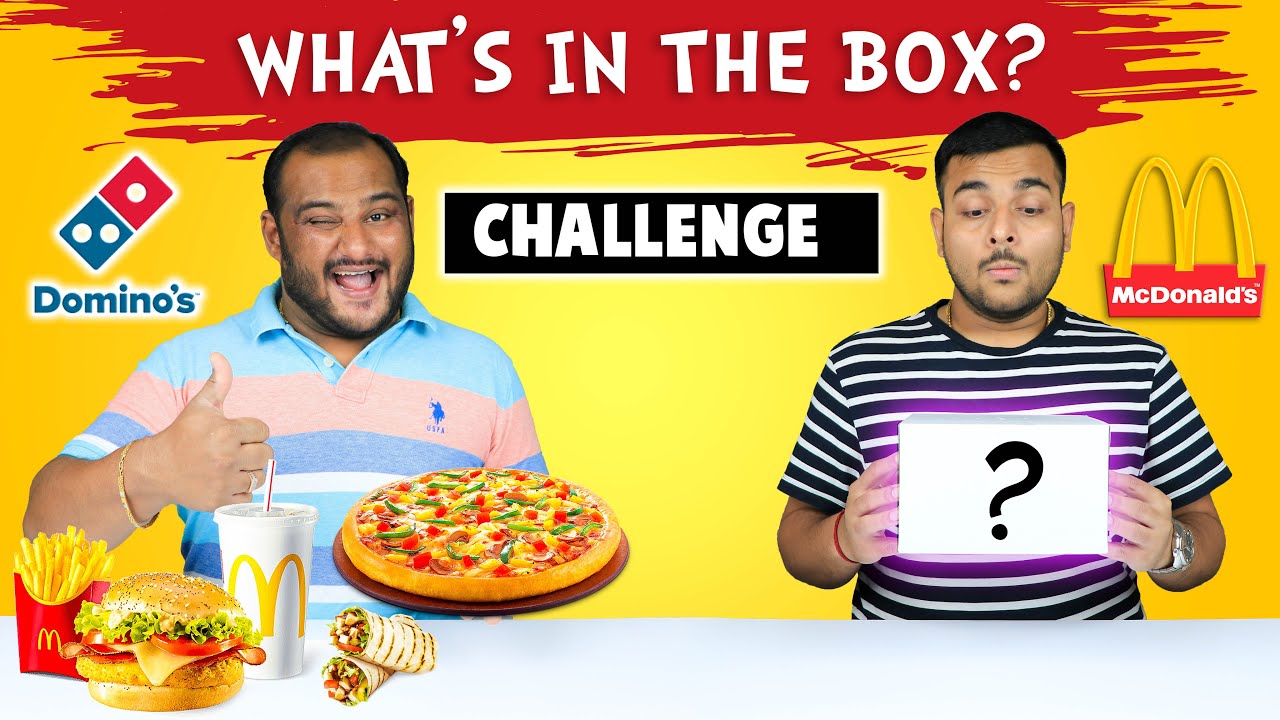 What's In The Box Food Challenge | Sniff it & Guess it Challenge | Food ...