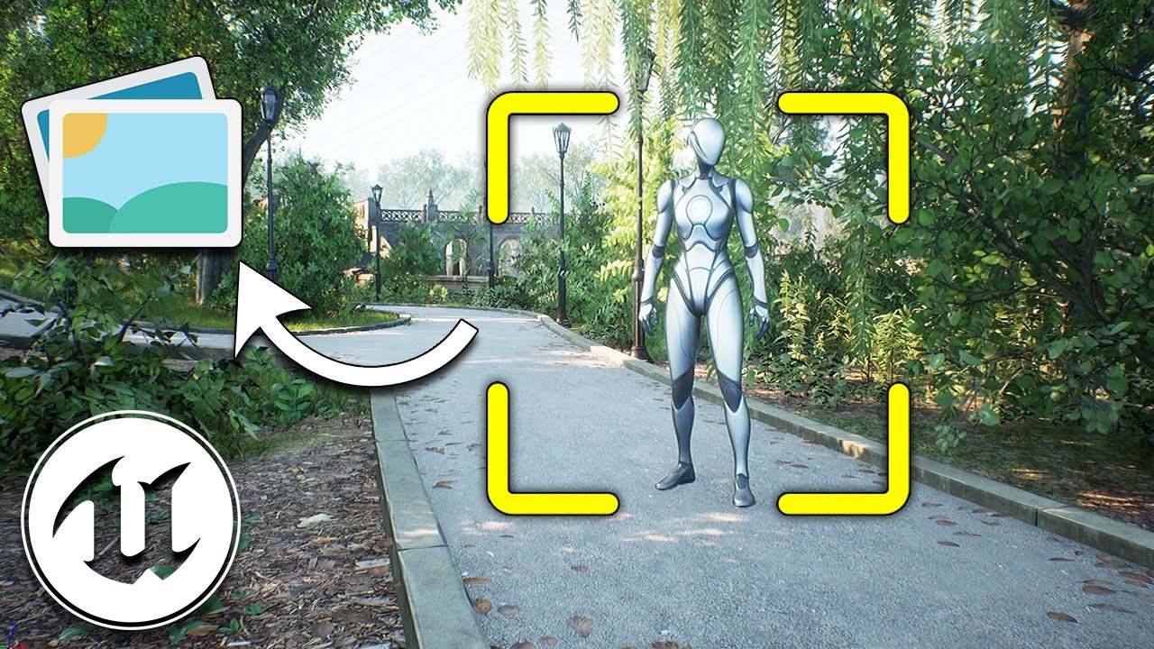 Unreal Engine 5 : Prendre un screenshot de son jeu - YouTube