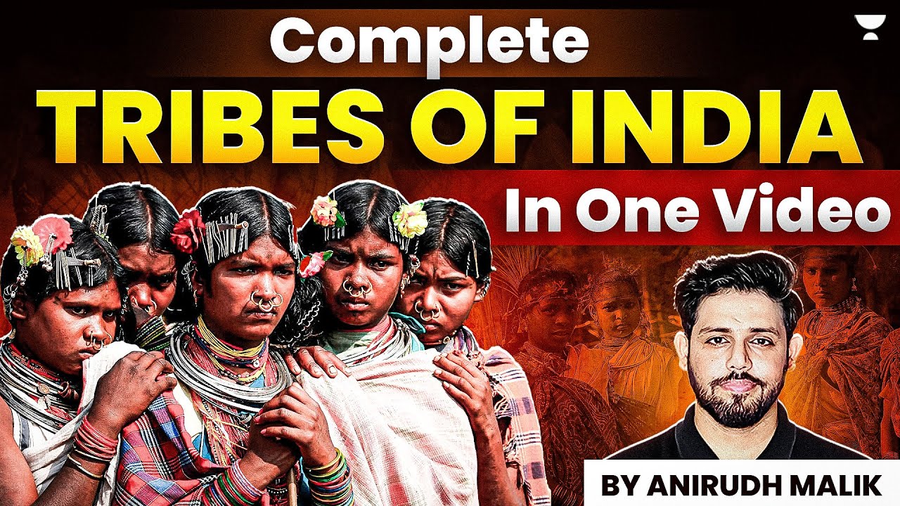 Complete Tribes Of India for UPSC in One Video | Geography | Prelims ...