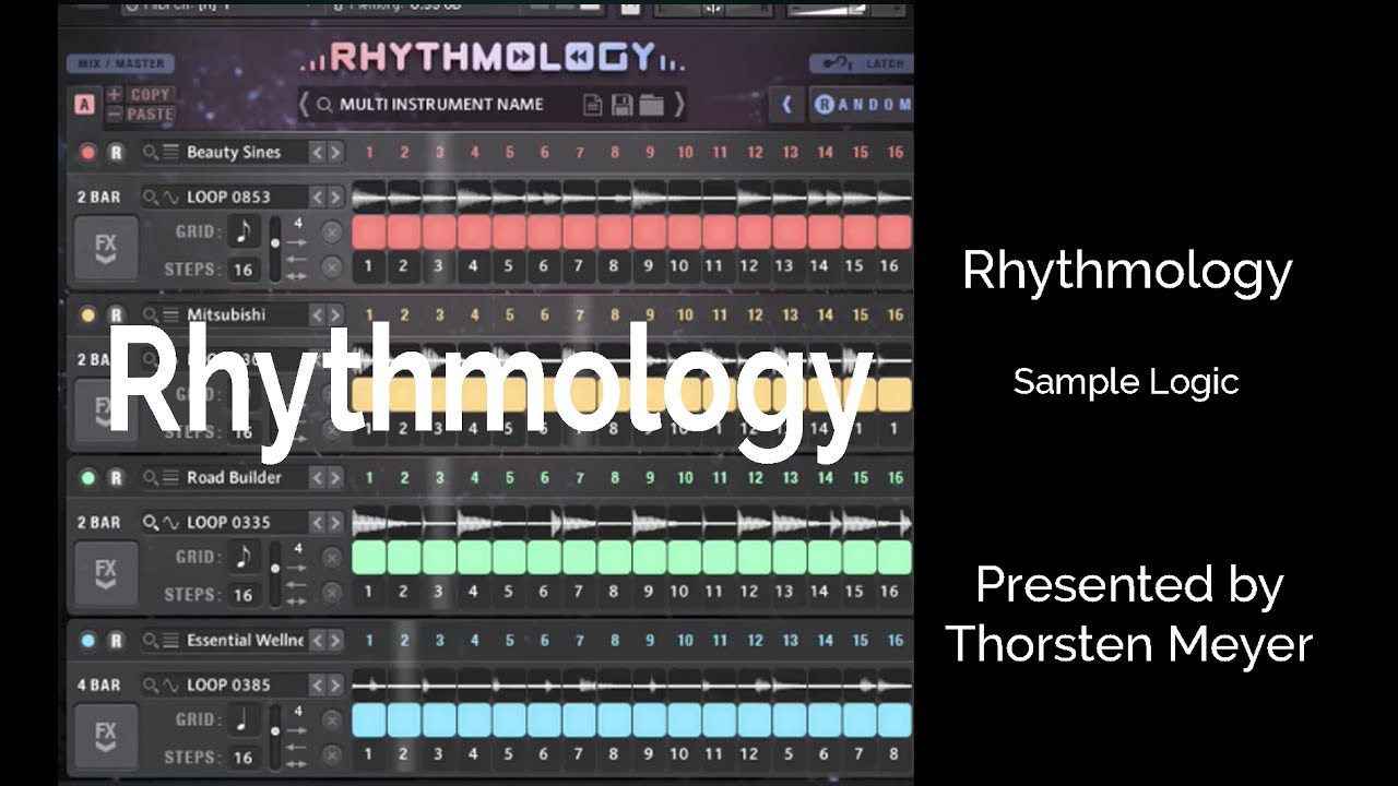 Rhythmology by Sample Logic - YouTube