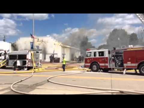 Griswold fire July 14 - YouTube