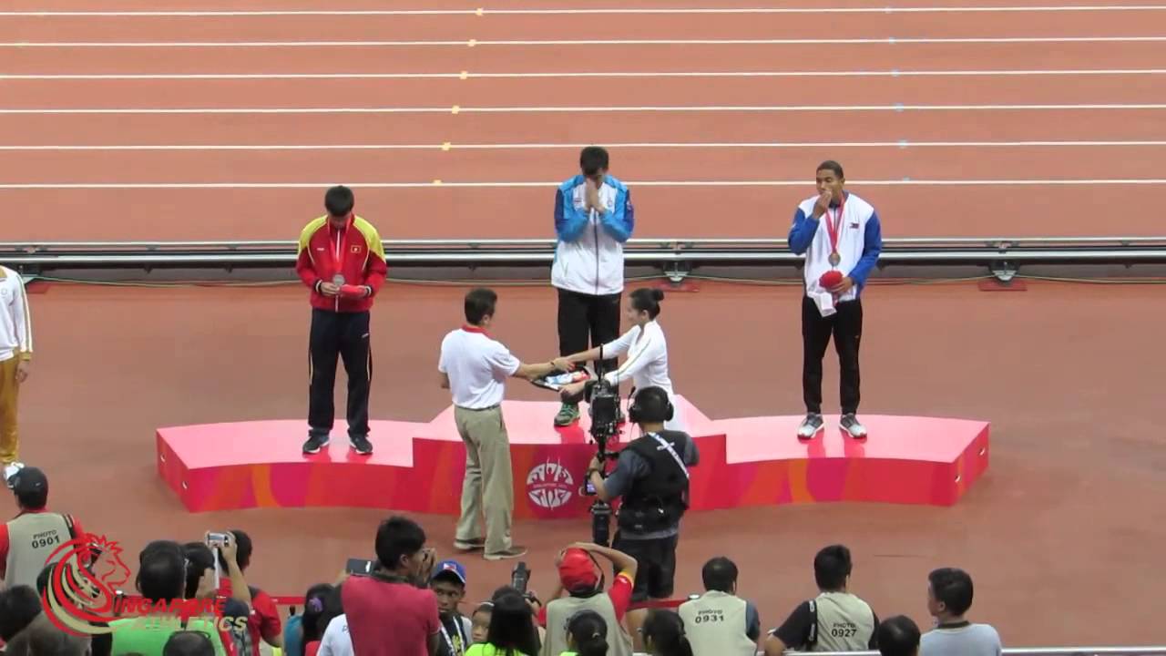 Long Jump Men PRIZE PRESENTATION - 2015 SEA Games - YouTube