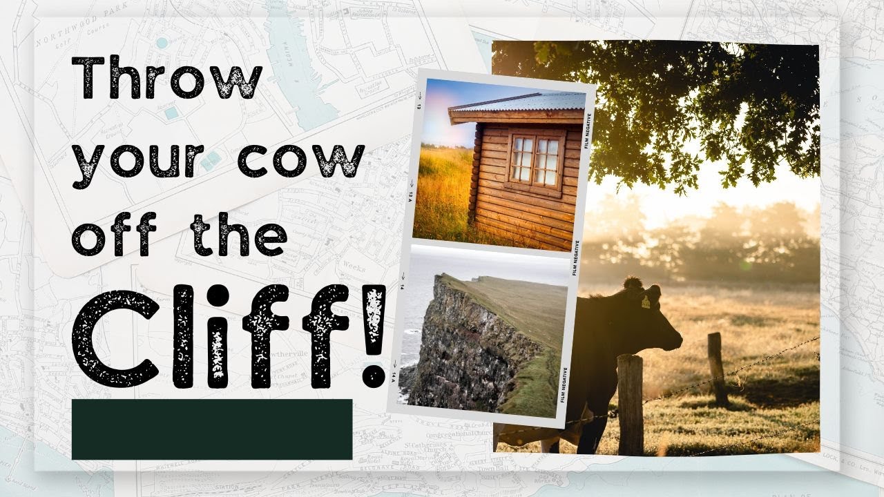 Motivational story: THROW YOUR COW OVER THE CLIFF! - YouTube