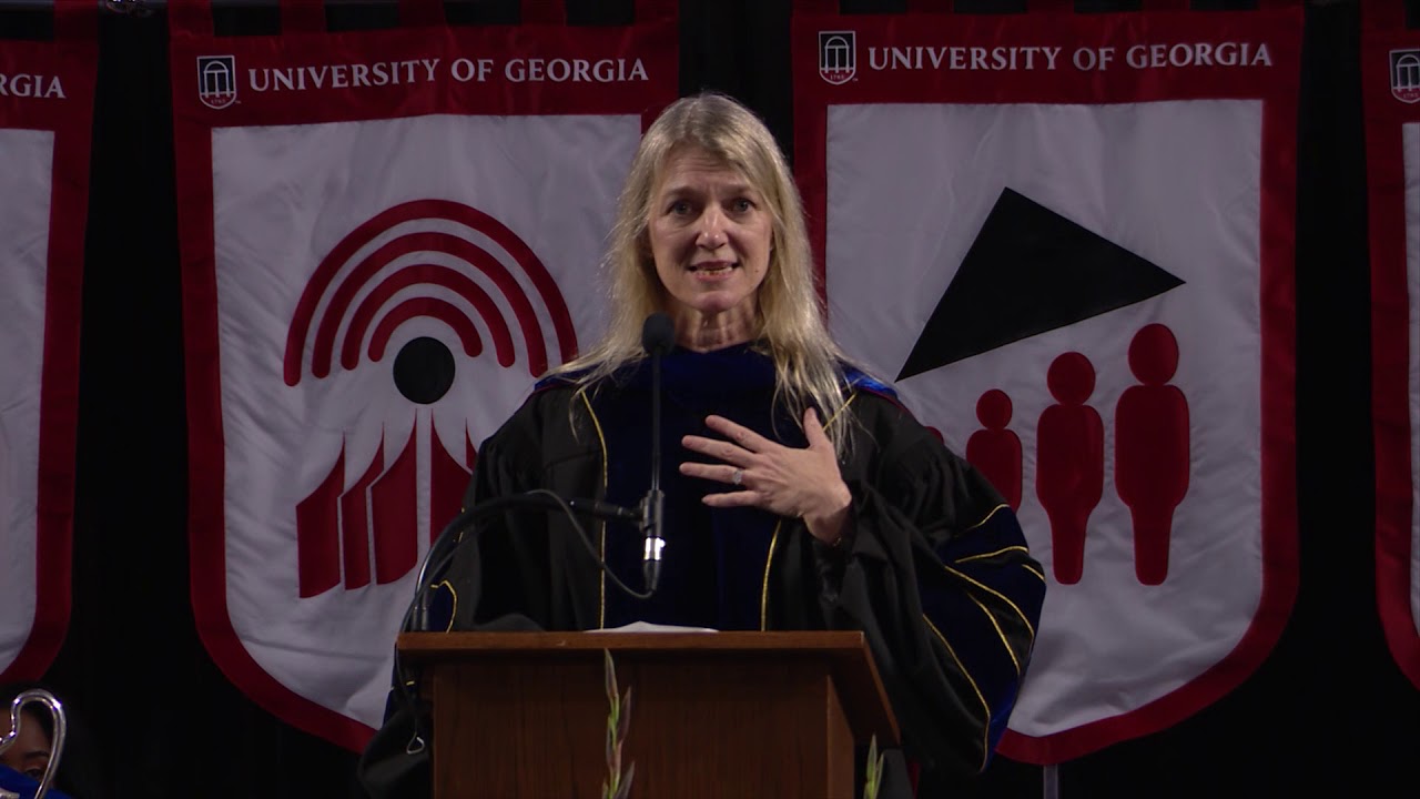 Dr. Cori Bargmann speaks at UGA Commencement - YouTube