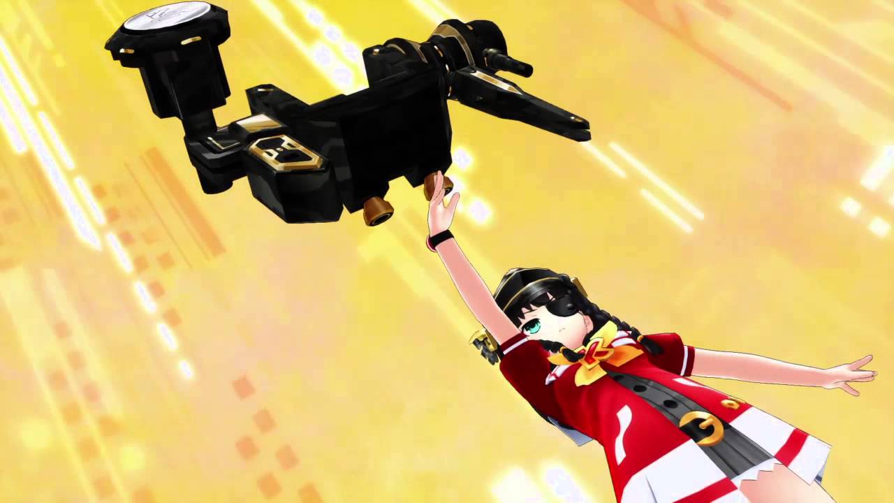 Hyperdimension Neptunia Victory 2 K-Sha Golden Transformation - YouTube