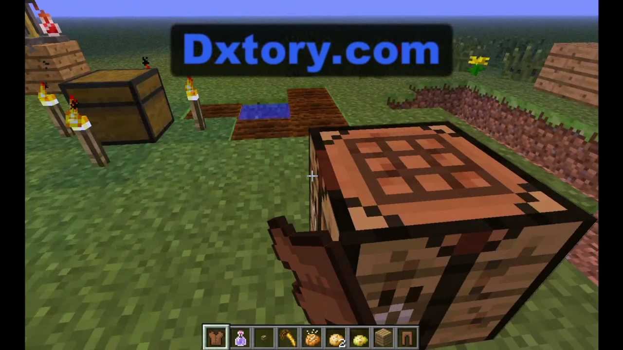 Minecraft 12w34b snapshot!!! Flower pots, invisible potions, item ...