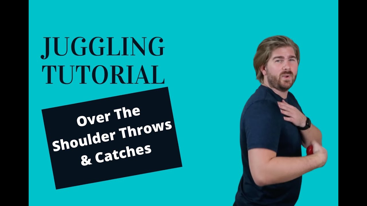Juggling Tricks - Over The Shoulder Throws and Catches - YouTube